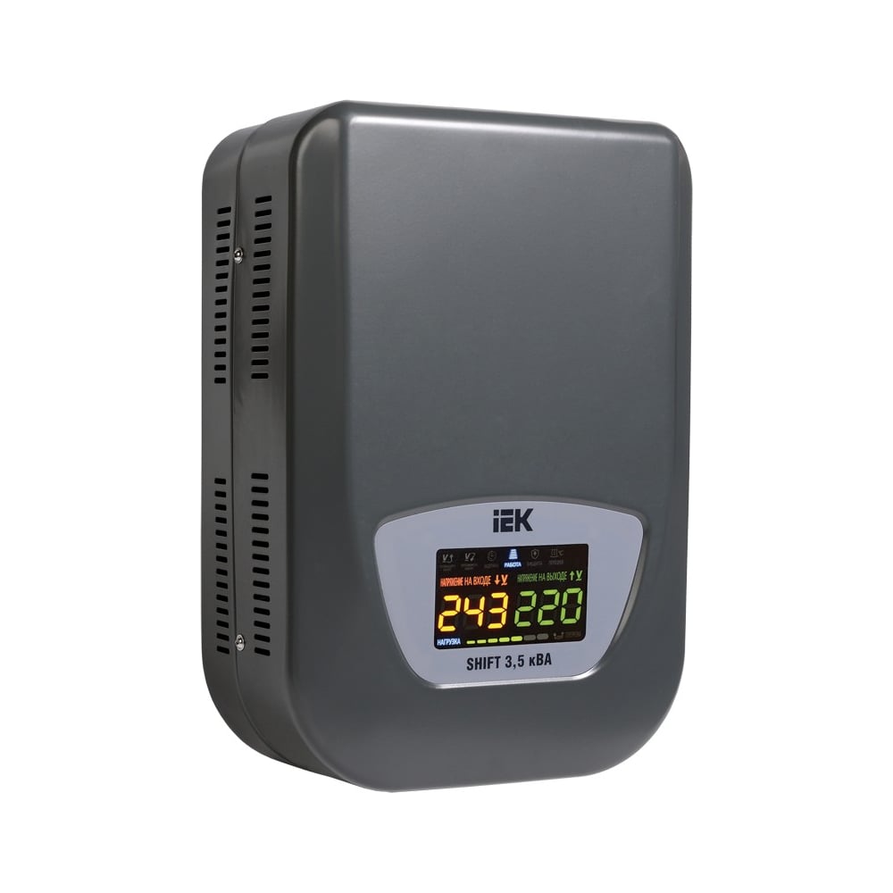 Стабилизатор напряжения IEK Shift 3.5кВА настенный IVS12-1-03500 300289 ...
