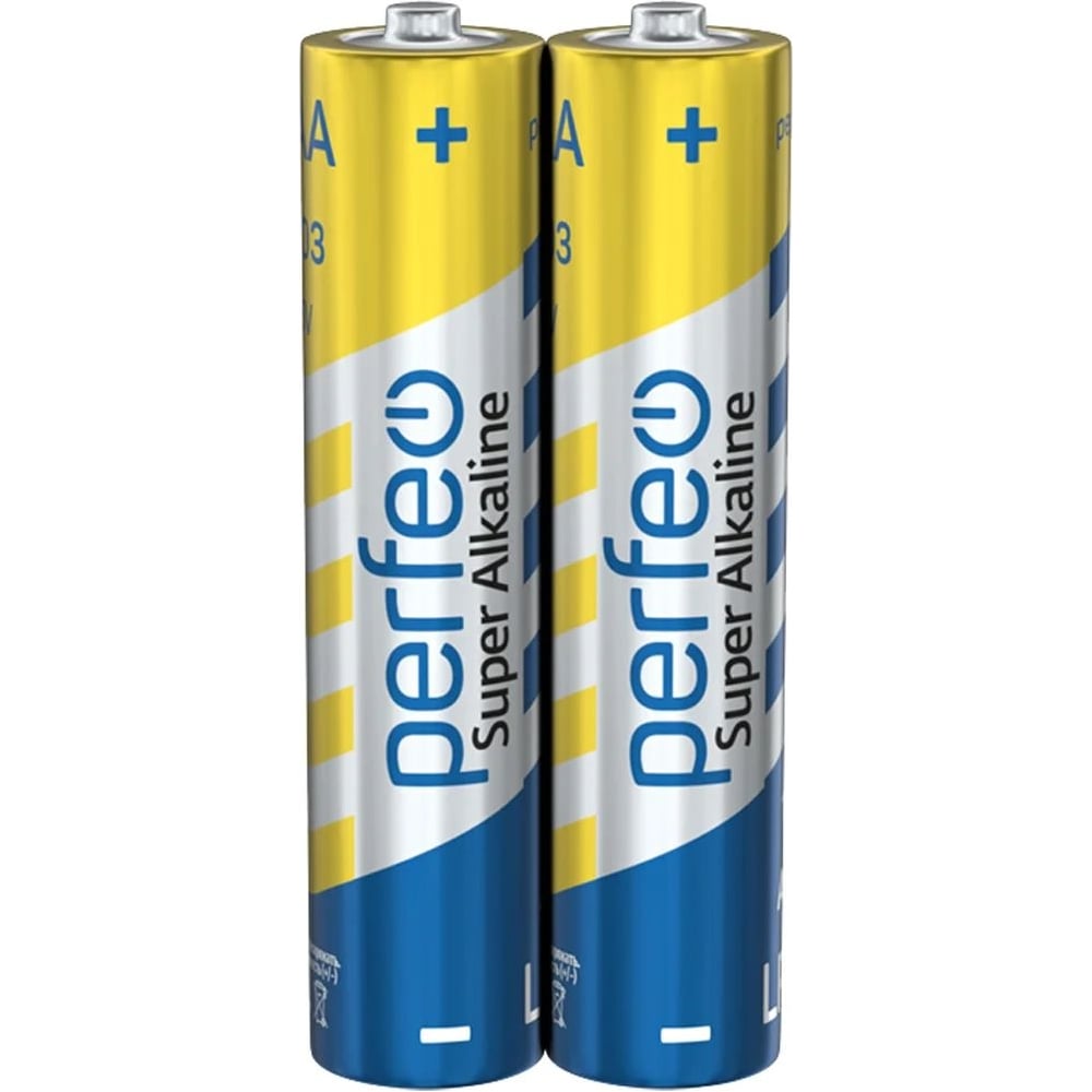 Алкалиновая батарейка PERFEO LR03 2 шт в пленке 30 005 151 - выгодная цена, отзывы ...