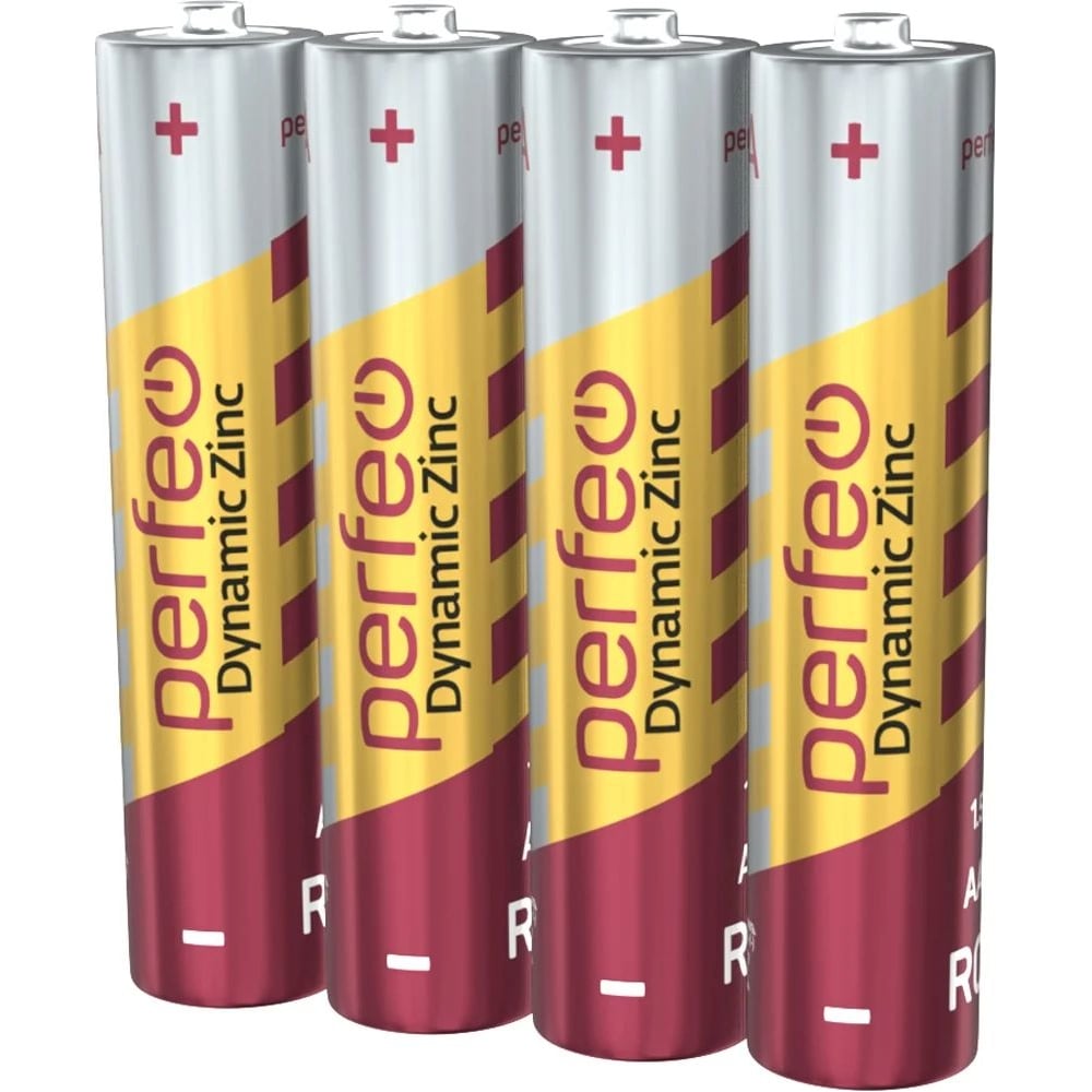 Солевая батарейка PERFEO R03 4 шт в пленке 30 005 163 - выгодная цена, отзывы, характеристики ...