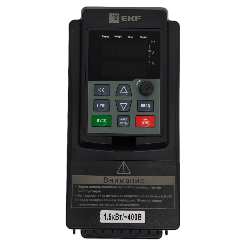 Преобразователь частоты EKF 1.5/2.2кВт, 3х400В, VECTOR-100, PROxima VT100-1R5-3B - выгодная цена ...