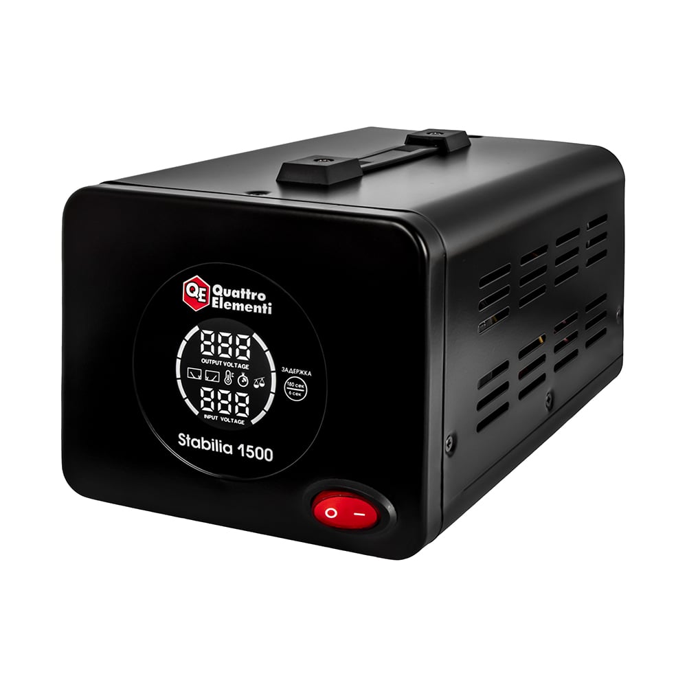 Стабилизатор напряжения QUATTRO ELEMENTI Stabilia 1500 (1500 ВА, 140 ...