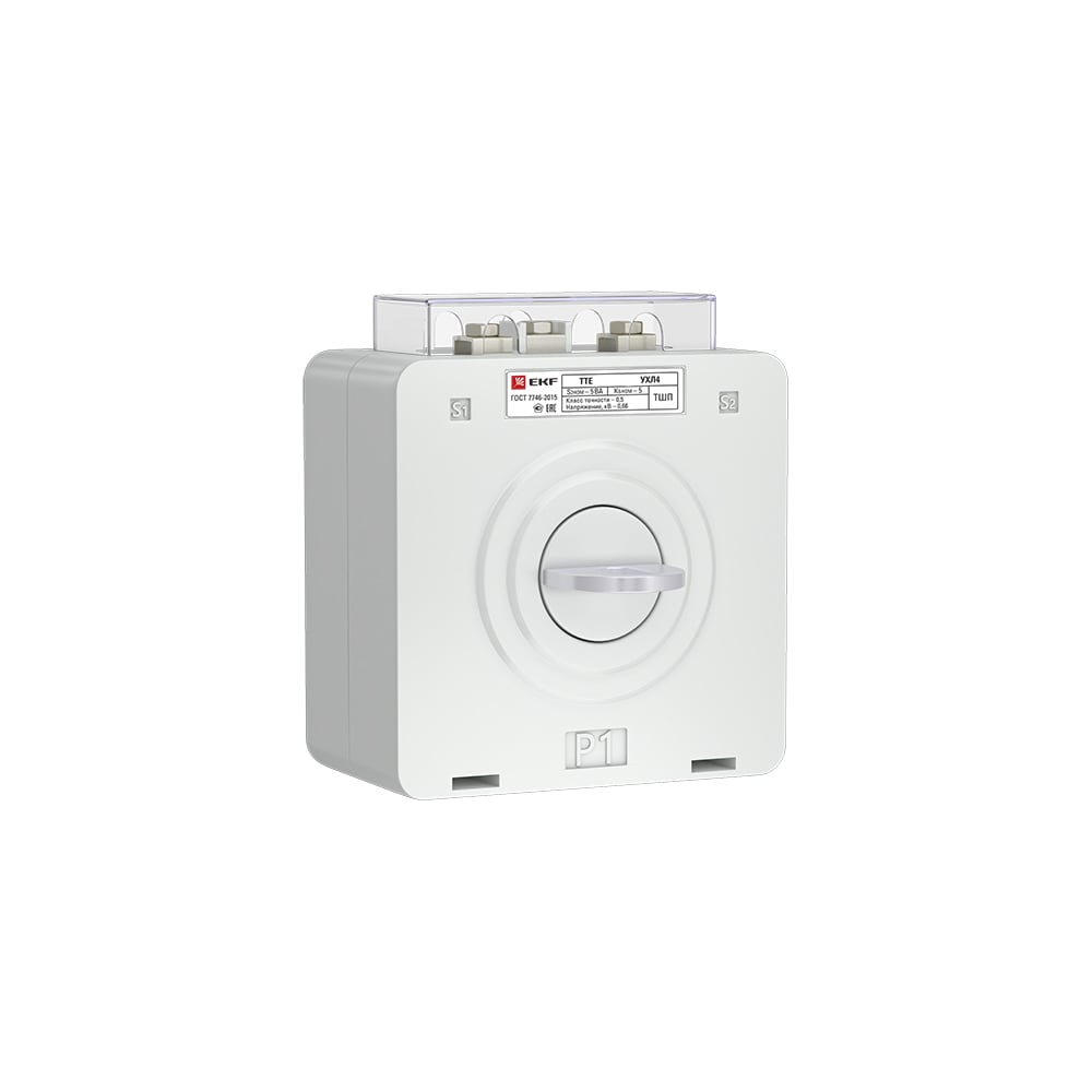 Трансформатор тока с клеммой напряжения EKF PROxima ТТЕ-A-750/5А класс ...