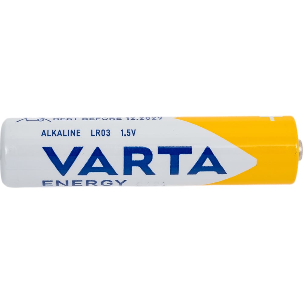 Батарейка Varta ENERGY LR03 AAA, BOX10, Alkaline, 1.5V (4103) (10/700 ...