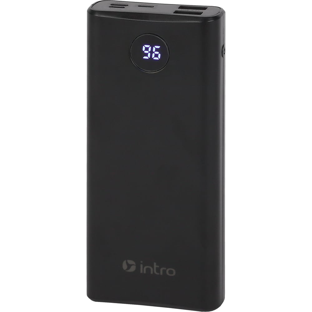 Power bank Intro PB2000 USB зарядки 25, 20000 mAh, черный Б0046323 ...