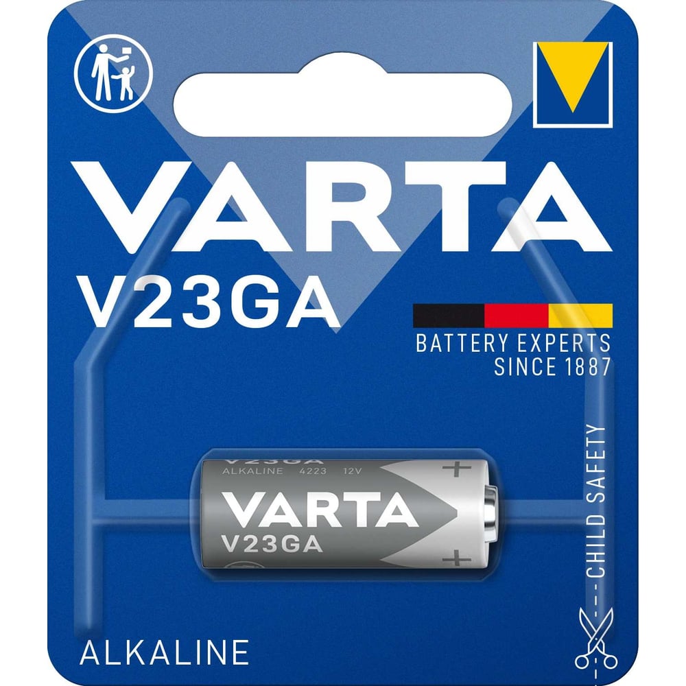 Батарейка VARTA LR23/A23/MN21 BL1 Alkaline 12V 04223101401 ...
