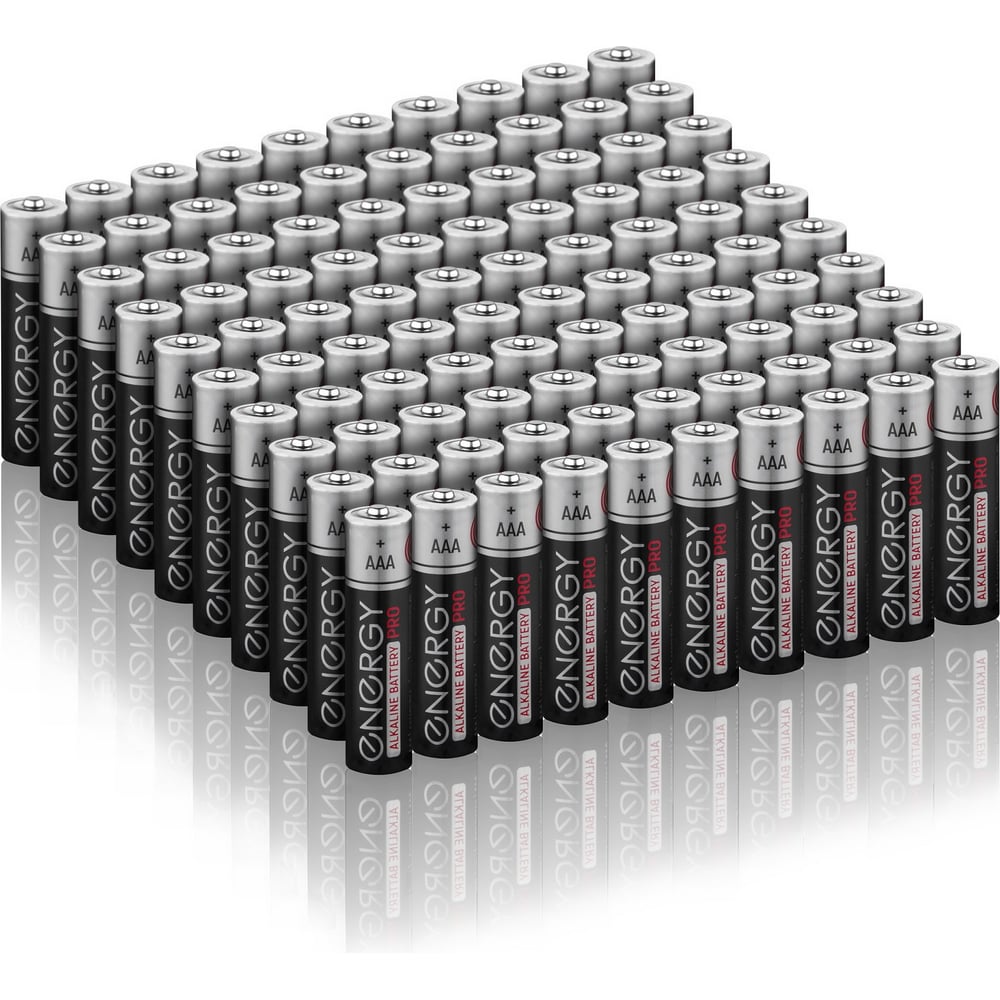Батарейка алкалиновая ENERGY Pro LR03/10K (ААА) 100 штук 108244 ...