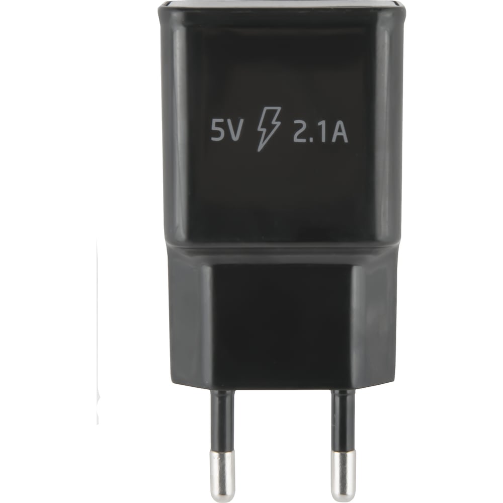 СЗУ Red Line 2 USB модель NT-2A, 2.1A + кабель MicroUSB, черный ...