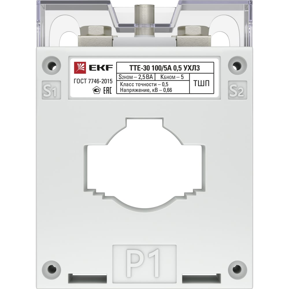 Трансформатор тока EKF ТТЕ-30-100 5А mini класс точности 0,5 PROxima ...