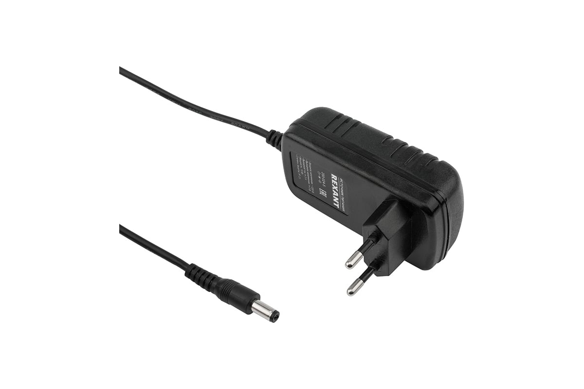 Блок питания REXANT 5 В 15 Вт 3 А разъем 5.5х2.1 200-024-5 - выгодная цена, отзывы ...