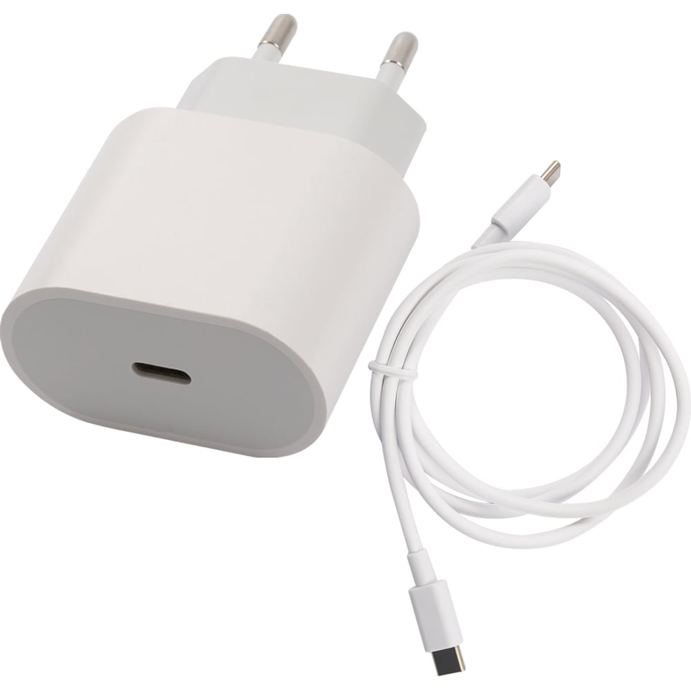 Сетевое зарядное устройство Type-C Red Line PD 25W + кабель PD Type-C ...