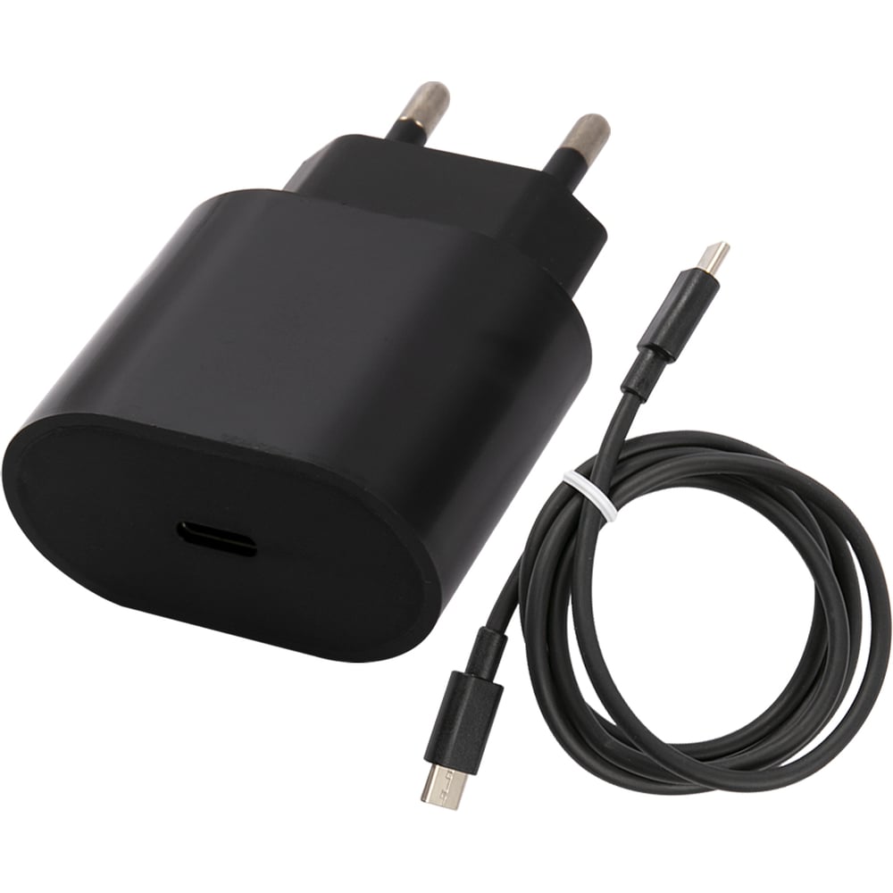 Сетевое зарядное устройство Type-C Red Line PD 20W + кабель PD Type-C ...