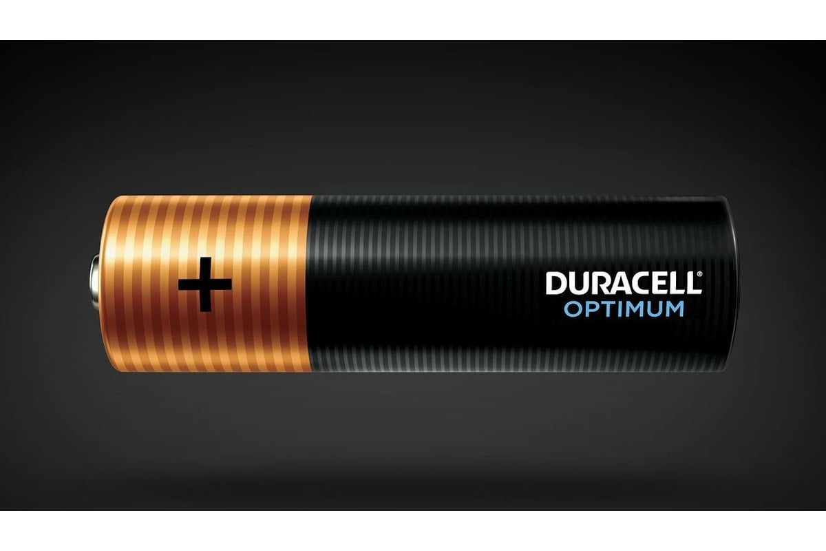 Батарейки Duracell Optimum щелочные, размера АА, 12 шт., Б0056028 ...