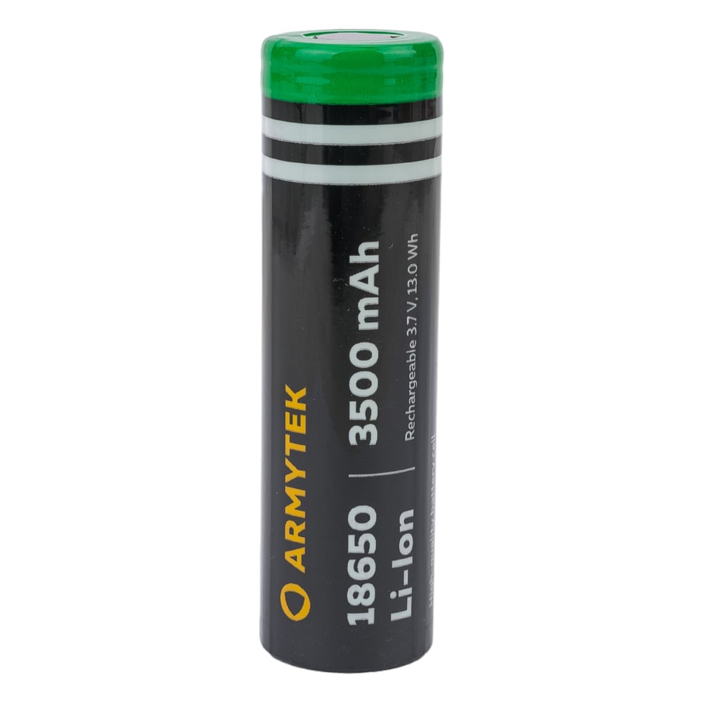 Аккумулятор Armytek 18650 Li-Ion 3500 mAh, шт A03202 - выгодная цена, отзывы, характеристики ...