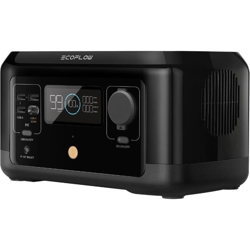 Портативная зарядная станция EcoFlow RIVER mini Wireless 210Втч EFR421 ...