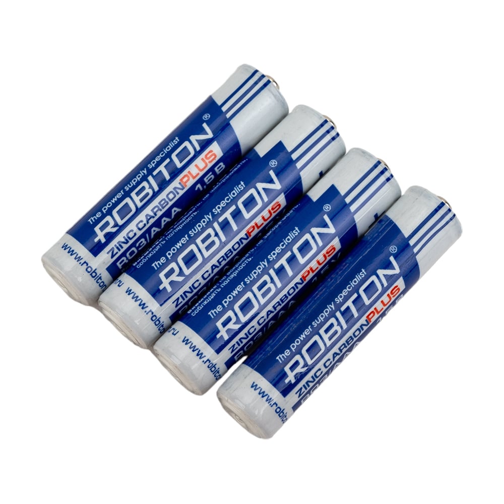 Элемент питания ROBITON 4шт. PLUS R-R03-SR4 R03 SR4, 13122 - выгодная цена, отзывы ...