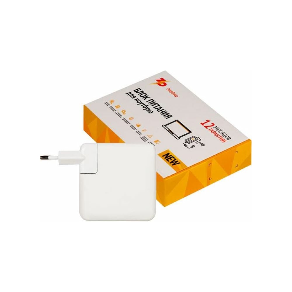Блок питания ZeepDeep Type-C (зарядка) для MacBook 61W MagSafe USB-C 804051 - выгодная цена ...