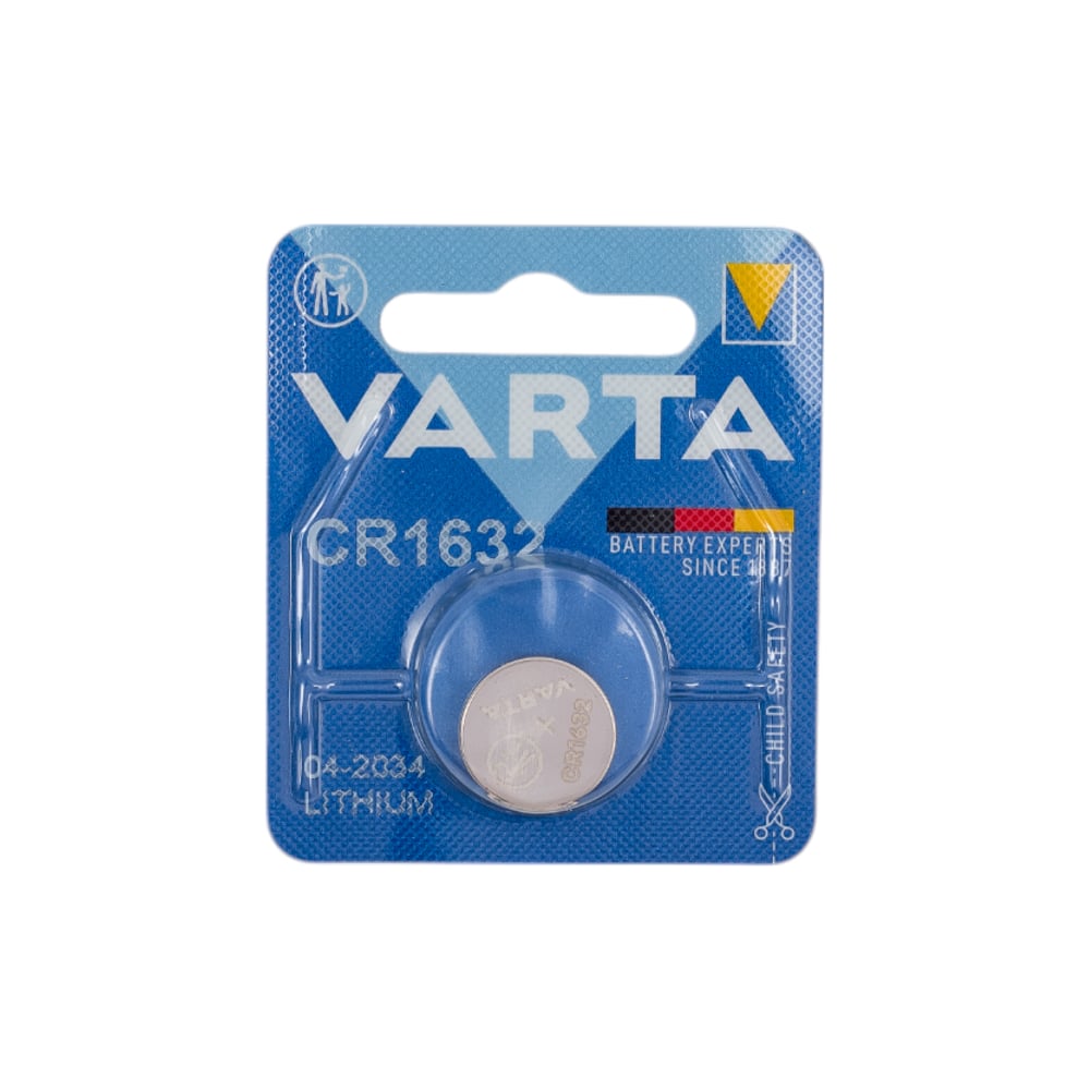 Батарейка Varta ELECTRONICS CR1632 BL1 Lithium 3V (6632) 06632101401 ...