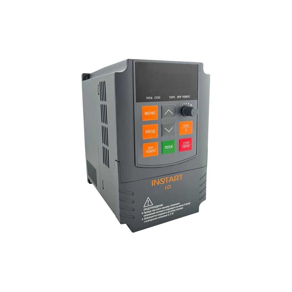 Преобразователь частоты INSTART lci-g2.2-4b (S) 2.2 квт, 5.1а, 3ф, 380в, 50гц/60гц, ip20, с ...
