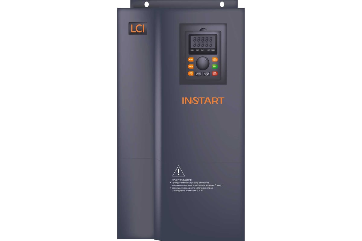 Преобразователь частоты INSTART lci-g90/p110-4+lci-fm 90квт/110квт, 170а/210a, 3ф, 380в, 50гц ...