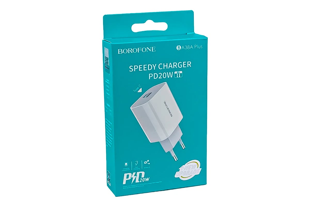 Сетевое зарядное устройство Borofone Ba38a Plus Speedy 1xusb C Pd 20w