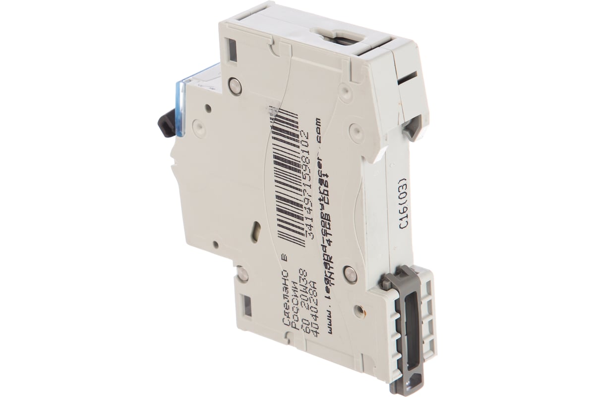 Автоматический выключатель Legrand TX3 C16A 1П 6000 404028 - выгодная ...