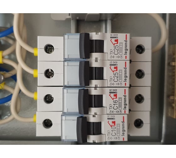 Автоматический выключатель Legrand TX3 C16A 1П 6000 404028 - выгодная ...