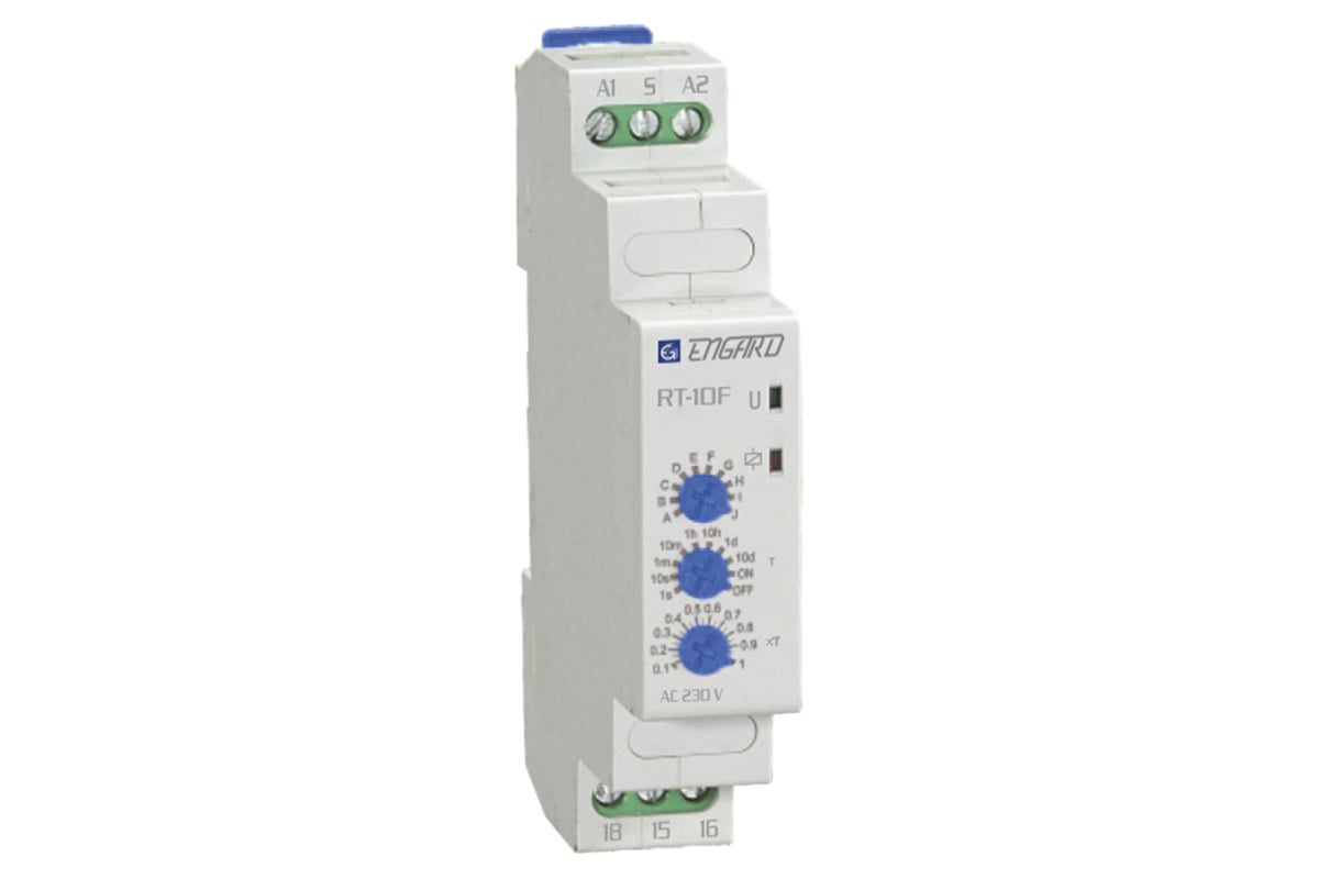 Многофункциональное реле времени Engard rt-10f 0,1 сек-10 дн AC 230В RT ...