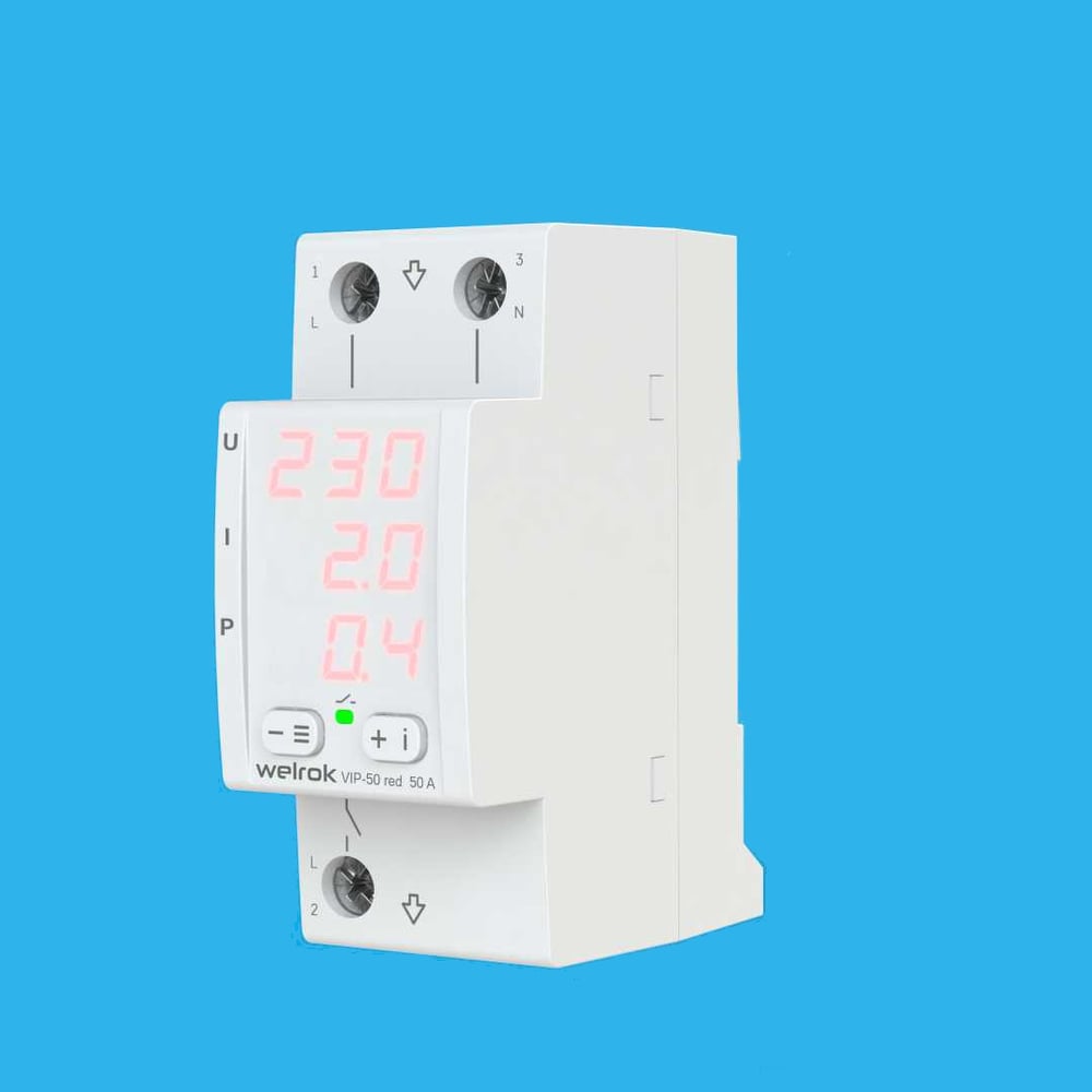 Многофункциональное реле Welrok VIP-50 red 4660251140328 - выгодная цена, отзывы, характеристики ...