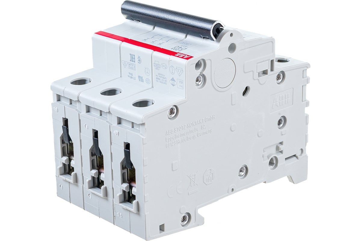 Автоматический выключатель ABB 3-полюсной S203 D40 2CDS253001R0401 - выгодная цена, отзывы ...