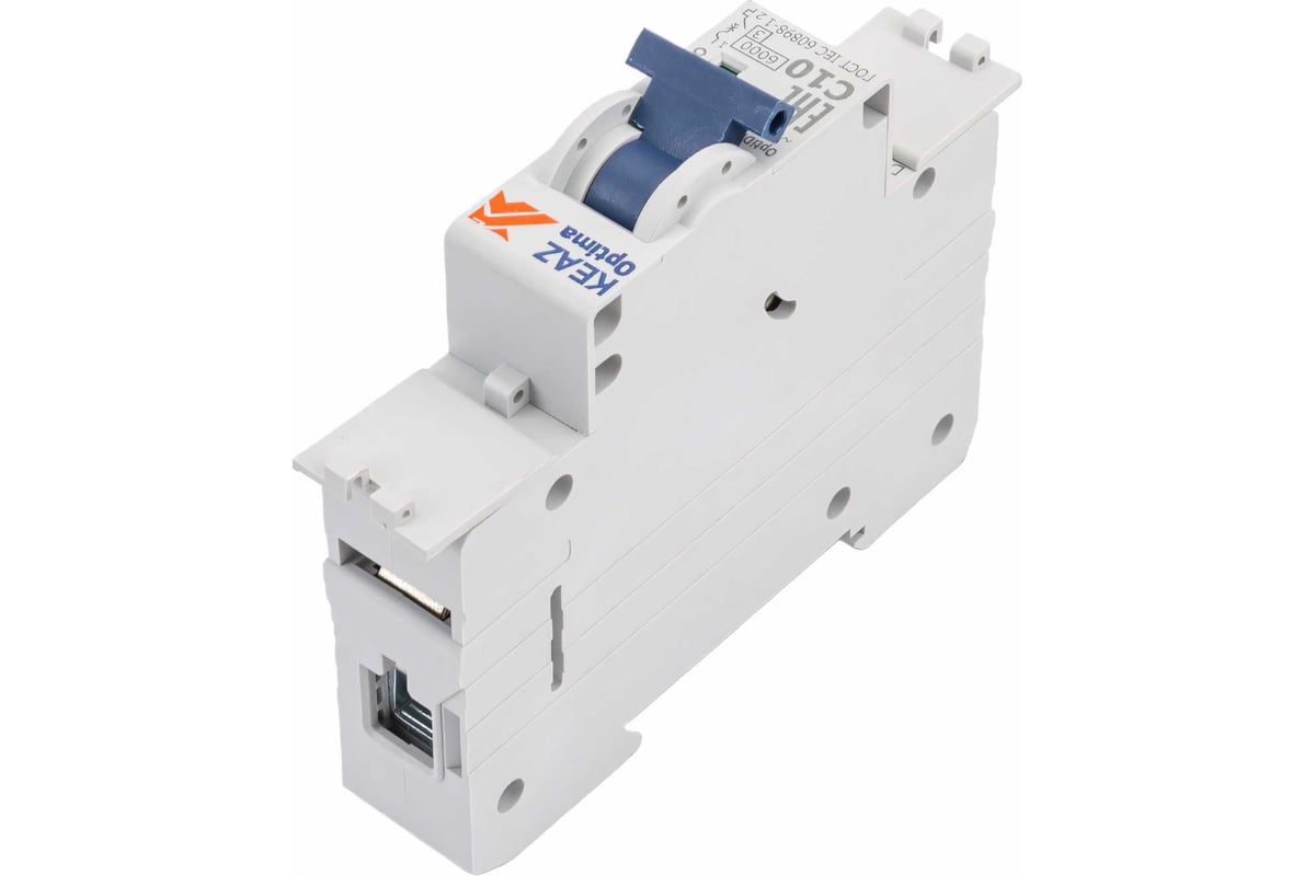 Автоматический модульный выключатель КЭАЗ OptiDin BM63-1C10-УХЛ3 260501 - выгодная цена, отзывы ...