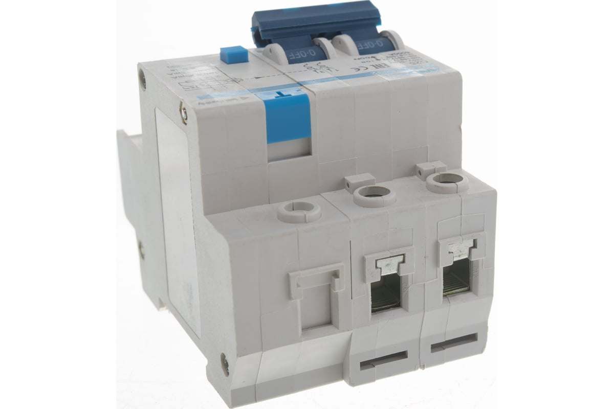 Дифференциальный автоматический выключатель ANDELI DZ47LE-32 2P 25A 30mA тип AC тип С ADL02-004 ...