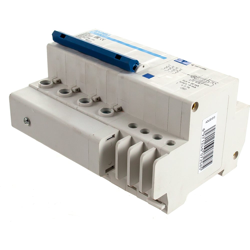 Дифференциальный автомат ANDELI DZ47LE-63 4P 32A 30mA тип AC х-ка С ADL02-013 - выгодная цена ...