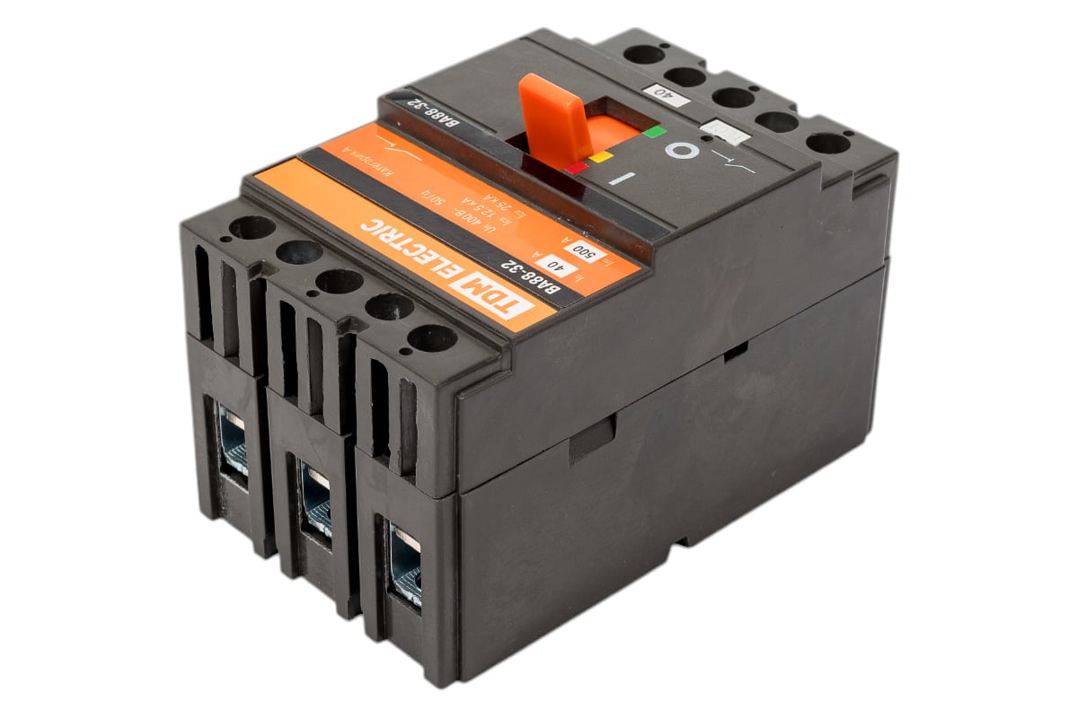 Автоматический выключатель TDM ВА88-32, 3Р, 40А, 25кА SQ0707-0004 ...