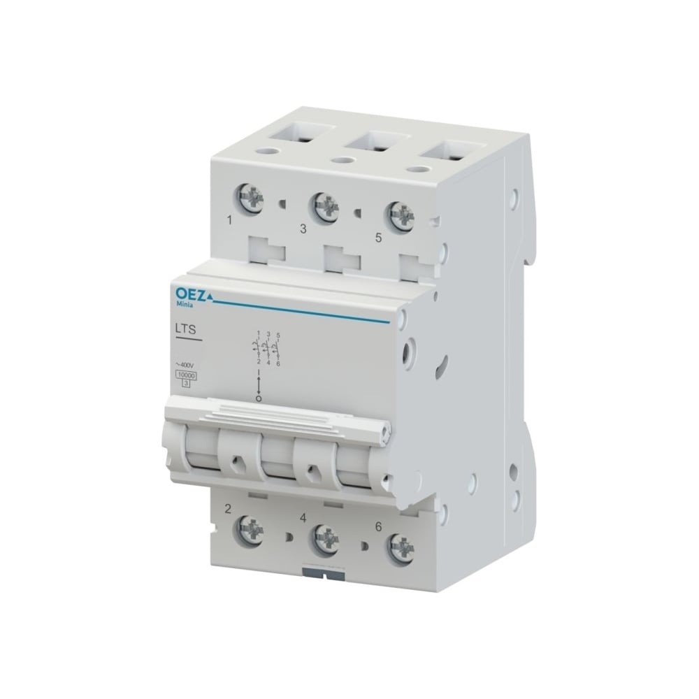 Автоматический выключатель OEZ серия LTS, 3p, 32А, кривая С, 10кА, PI ...