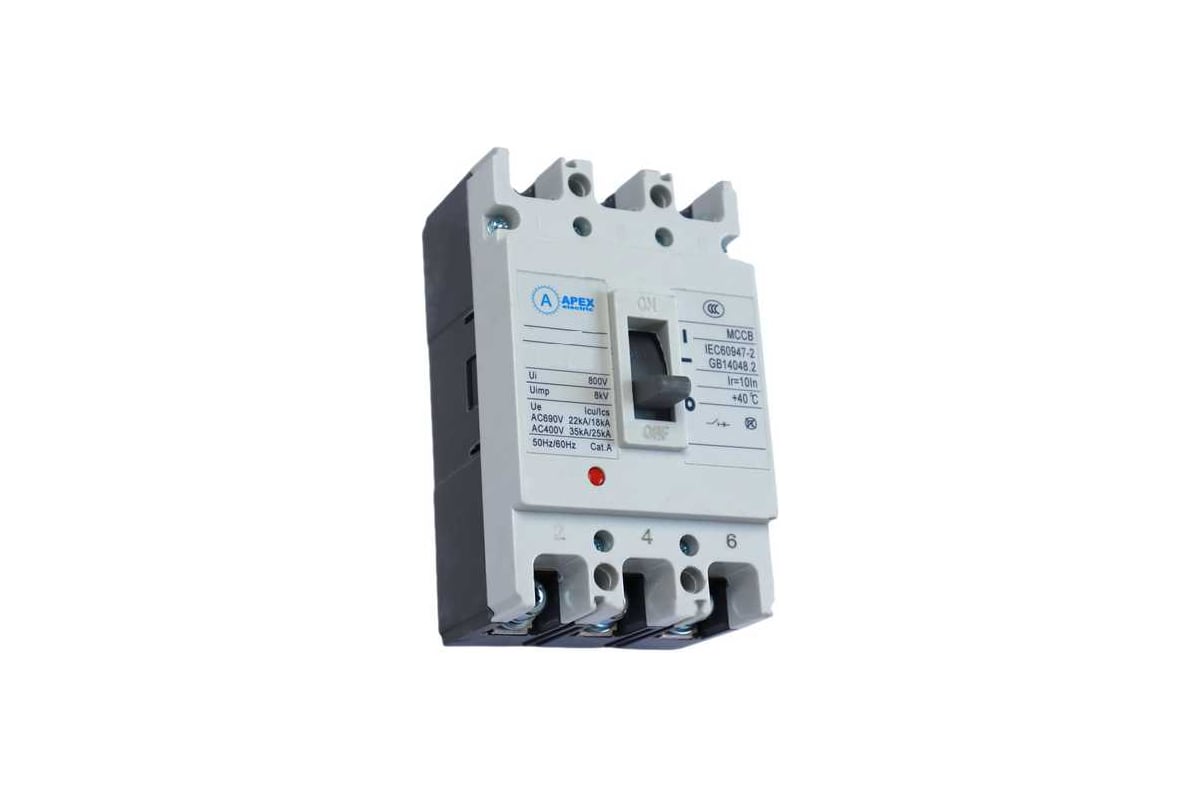 Автоматический выключатель APEX ВА-89М 800/800А 3P 5In 50кА PE113124 ...