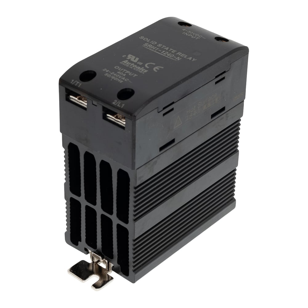 Твердотельное реле Autonics SRH1-1240-N, 1-фаз., 4-30В=, 24-240В~ 40A(ZC), артикул A5850000261R ...