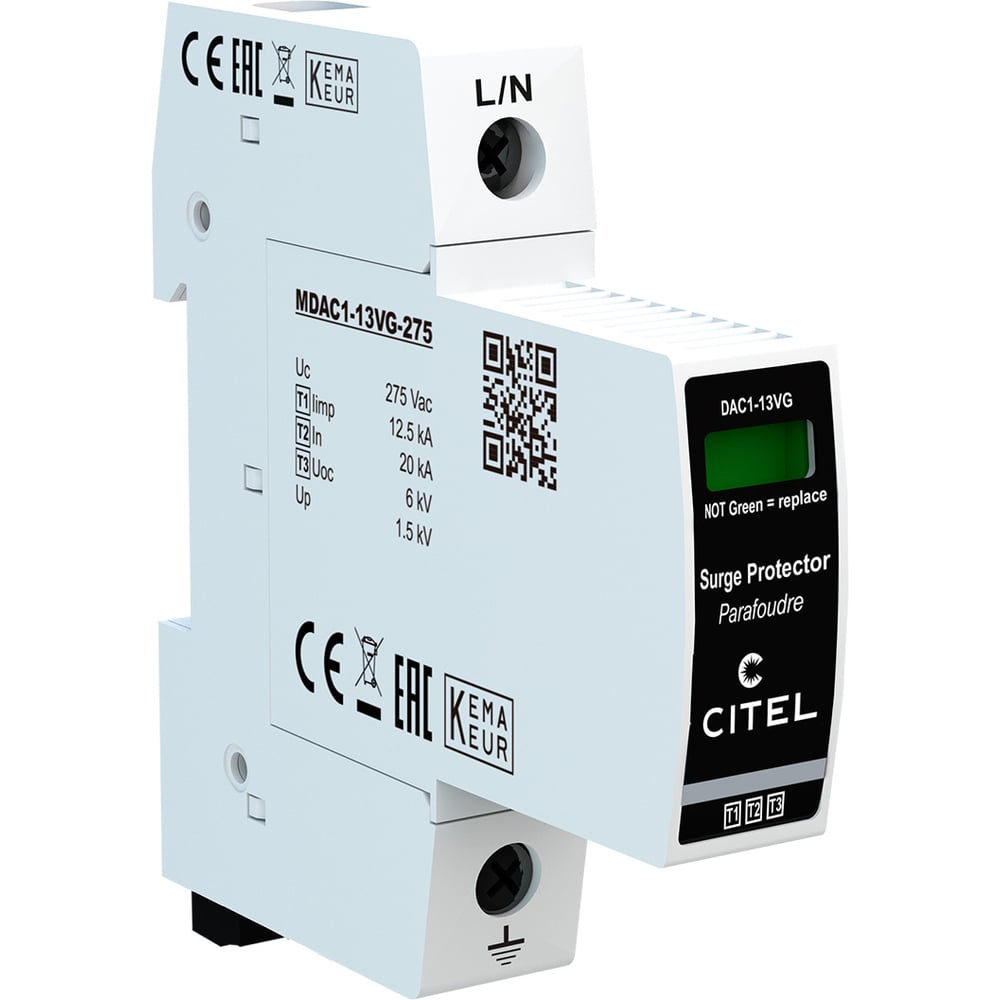 УЗИП Citel тип 1+2+3 DAC1-13VGS-10-275 821730221 - выгодная цена ...