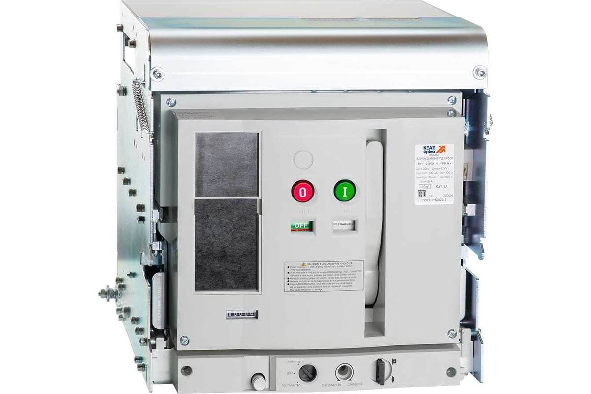 Выключатель автоматический КЭАЗ OptiMat A-1000-S2-3P-65-D-MR0-B-C0000 ...