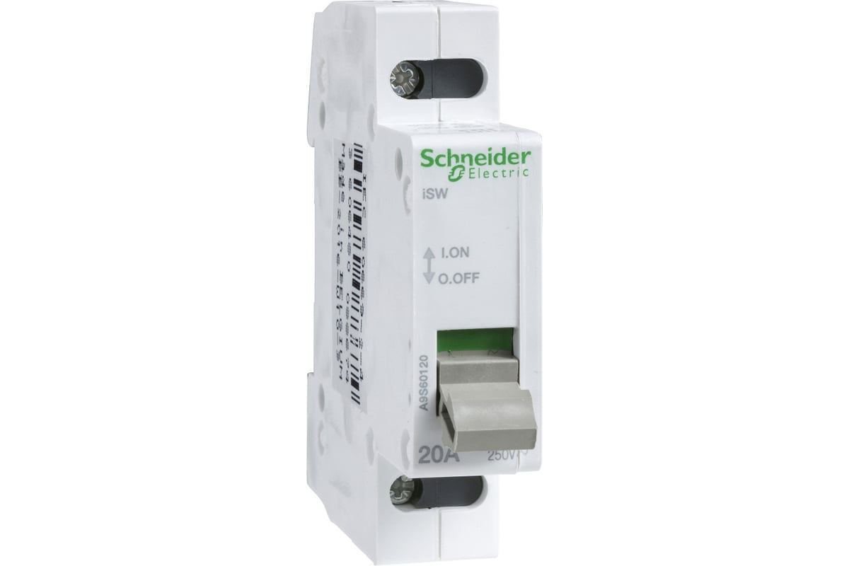 Выключатель нагрузки Systeme Electric 2полюса 32А Acti9 iSW A9S60232 ...