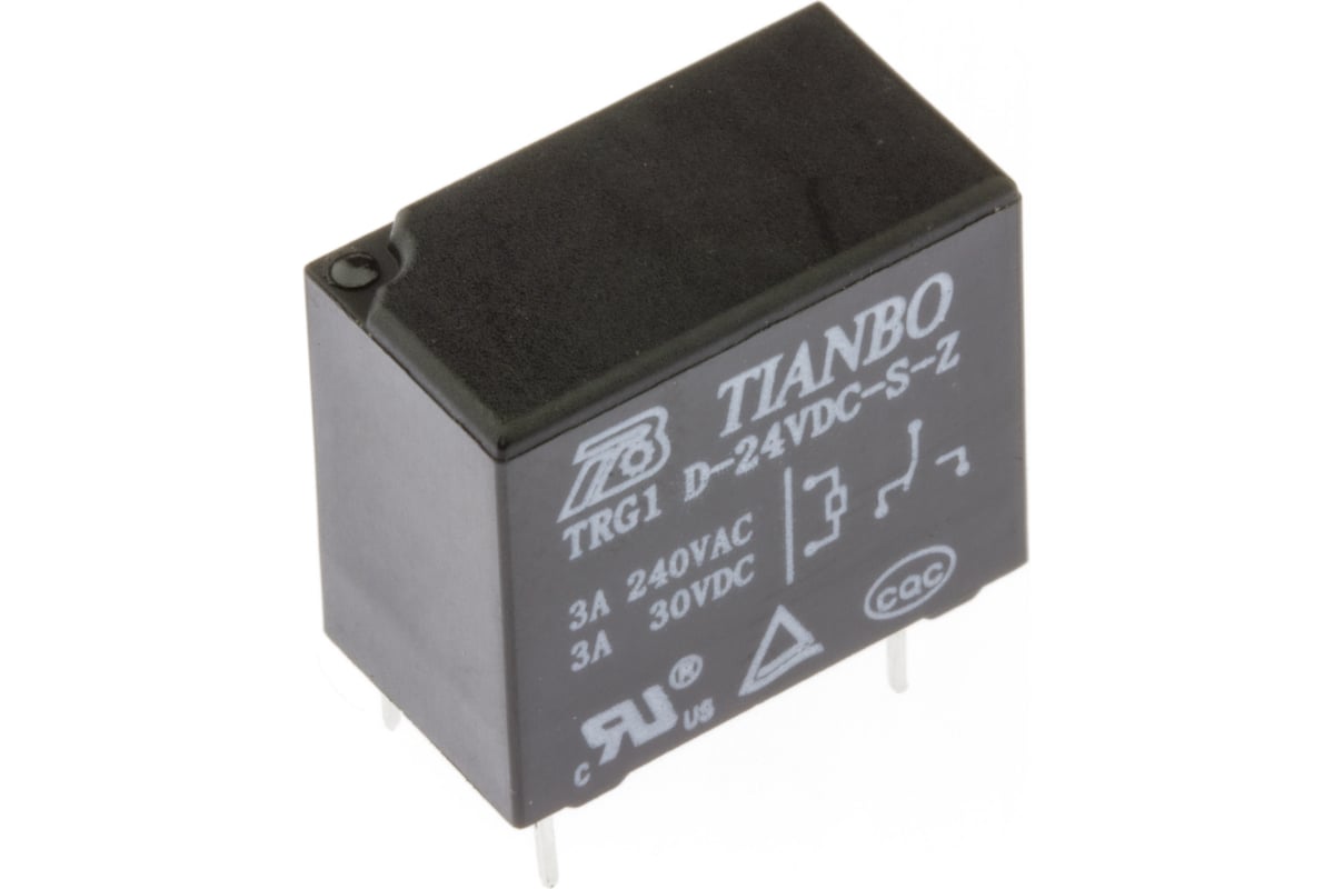 Реле электромагнитное Tianbo RELAY (100 шт/упак)TRG1-D-5VDC-S-H 123216 ...
