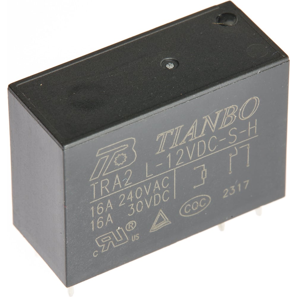 Реле электромагнитное Tianbo RELAY (25 шт/упак) TRA2-L-12VDC-S-H 123303 ...