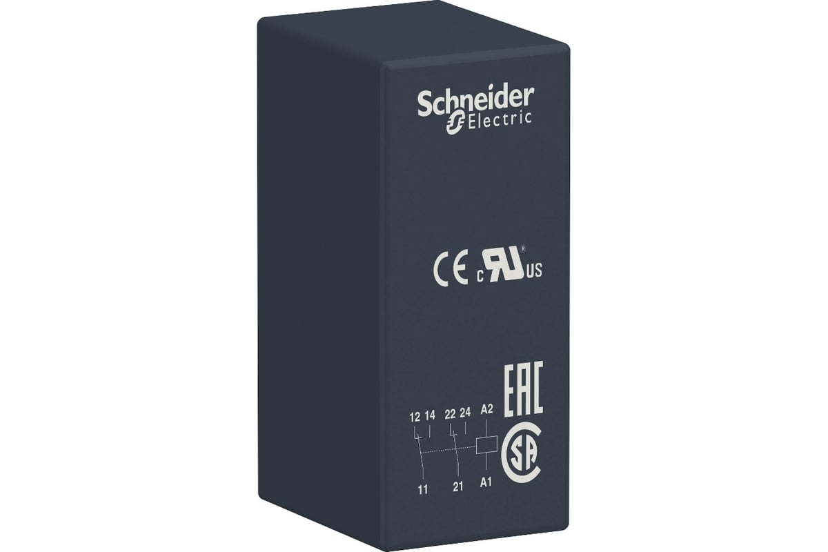 Интерфейсное реле Systeme Electric 2ПК 24В RSB2A080BD - выгодная цена ...