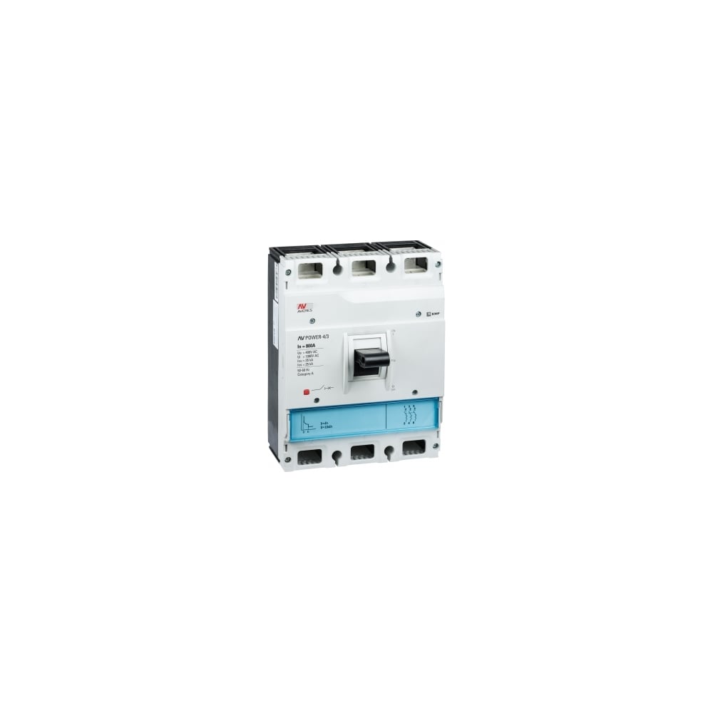 Автоматический выключатель EKF AV POWER-4/3, 800А 35kA TR mccb-43-800 ...