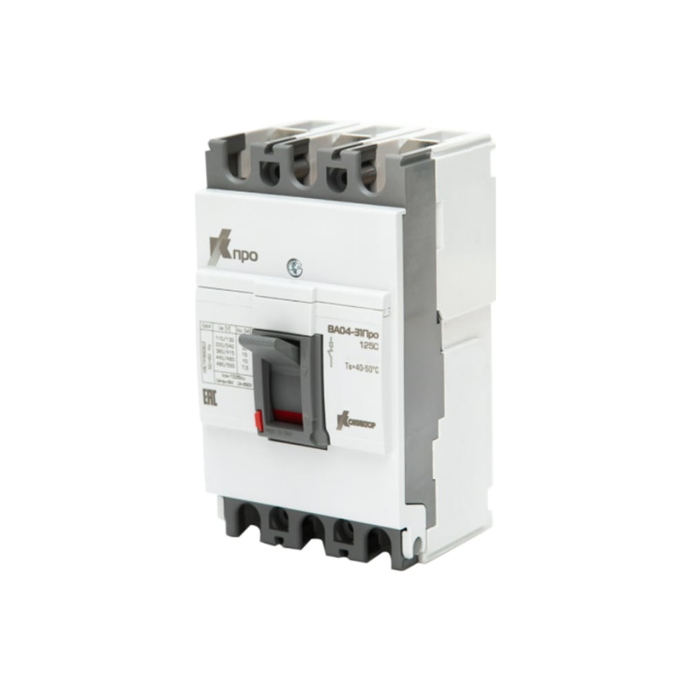 Автоматический выключатель Контактор Ульяновск ВА 0431 Про 3Р, 40А, Icu ...
