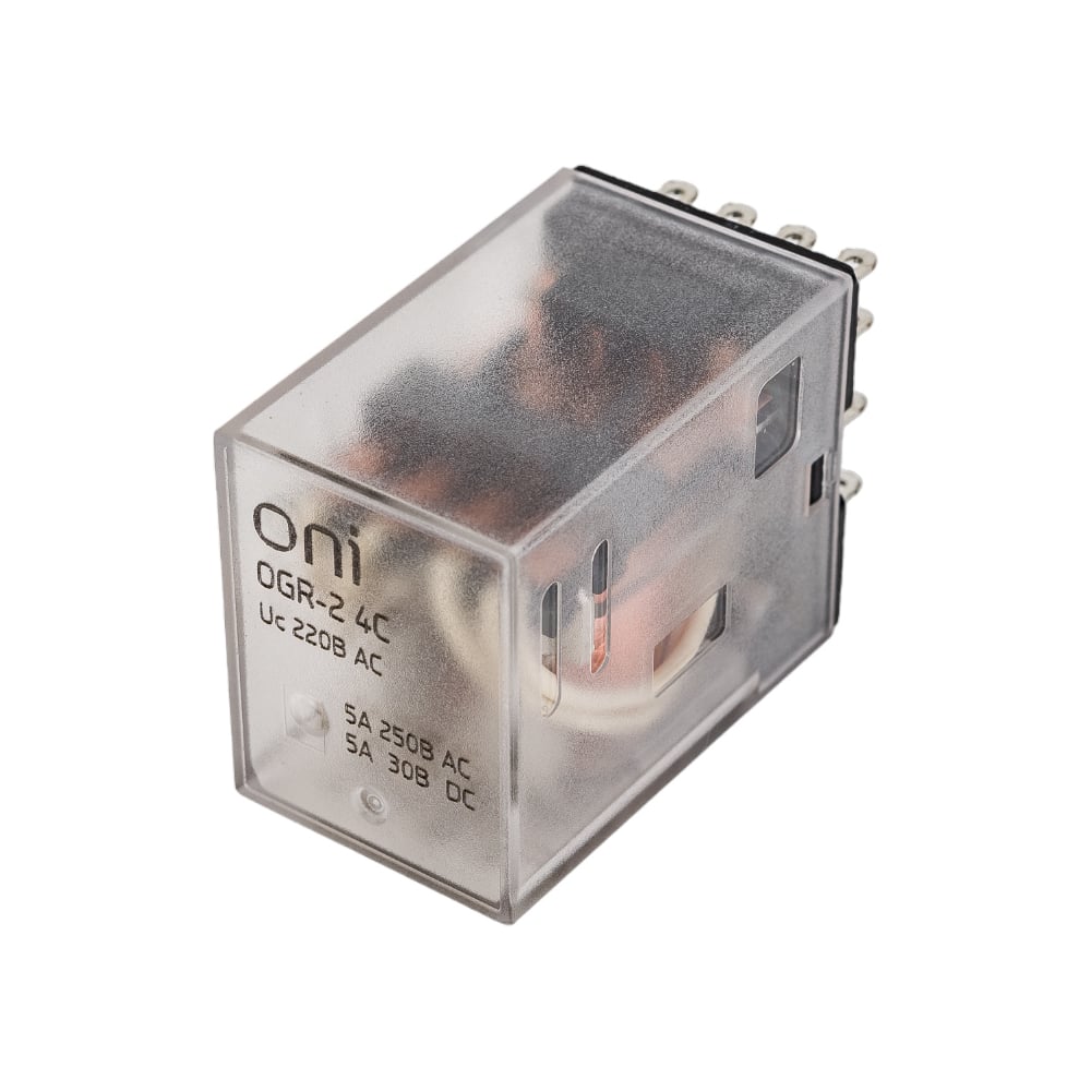 Реле общего назначения ONI OGR-2 4C 220В AC OGR-2-4C-AC220V - выгодная ...