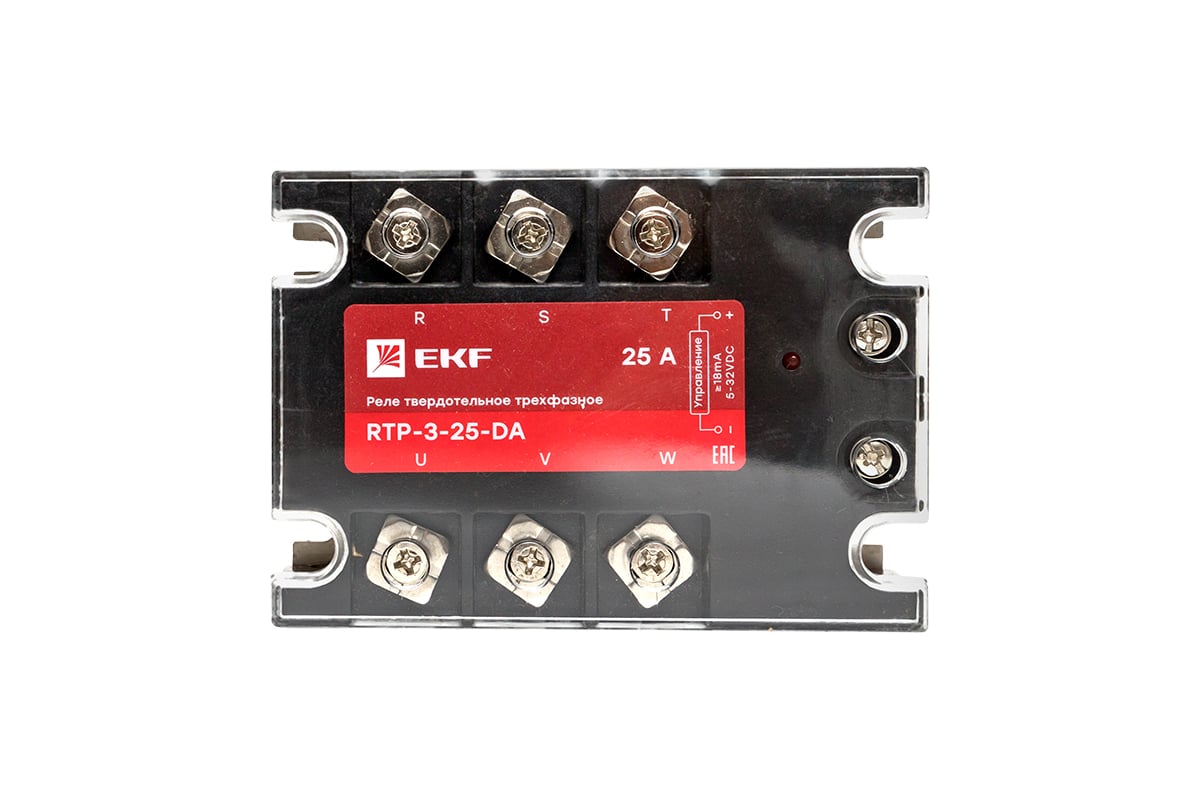 Твердотельное трехфазное реле EKF RTP-25-DA PROxima rtp-3-25-da - выгодная цена, отзывы ...