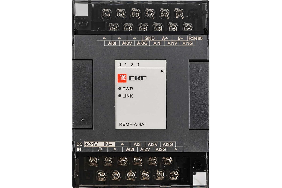 Модуль аналогового ввода EKF REMF 4 PRO-Logic REMF-A-4AI - выгодная ...