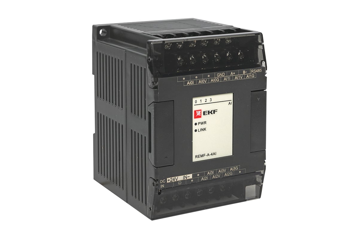 Модуль аналогового ввода EKF REMF 4 PRO-Logic REMF-A-4AI - выгодная ...