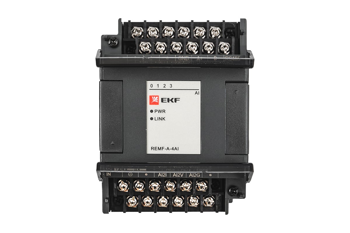 Модуль аналогового ввода EKF REMF 4 PRO-Logic REMF-A-4AI - выгодная ...
