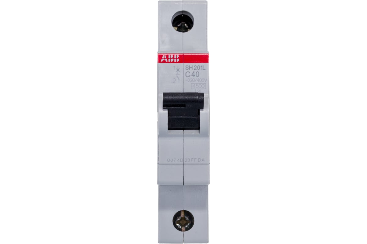 Автоматический модульный выключатель ABB 1п C SH201L 4.5кА 40А ...